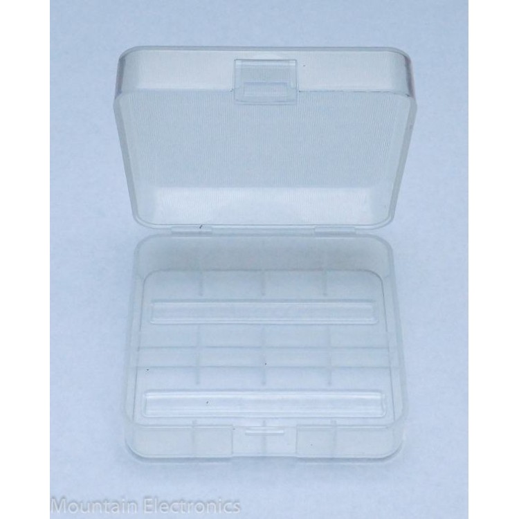2 x 26650 Plastic Storage Case